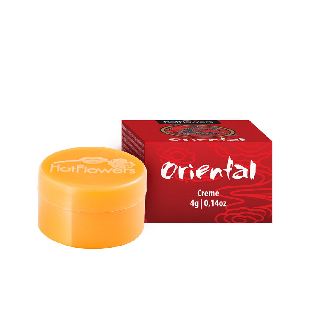 Creme Excitante Oriental 4g - Hot Flowers - Hot Sul Distribuidora